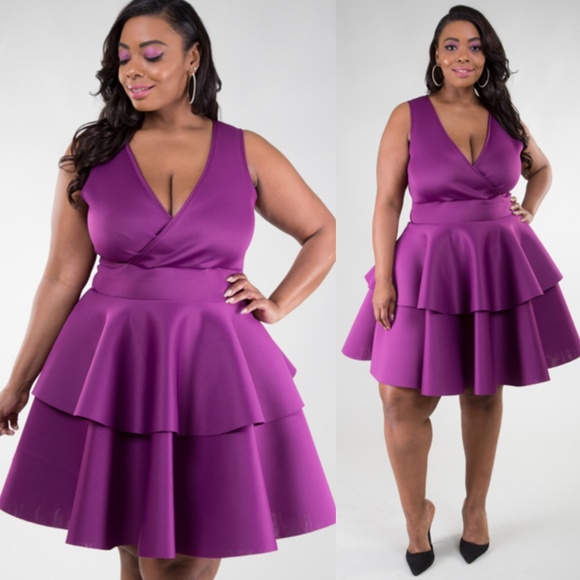 Dresses | 2x Front Overlap Sleeveless Two Layer Mini Dress | Poshmark